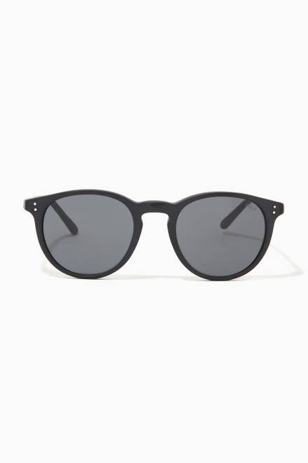 Shop Ray-Ban Blue RB4341 Chromance Sunglasses in Acetate for Men ...