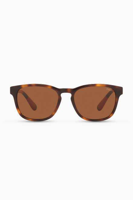 Shop Ray-Ban Blue RB4341 Chromance Sunglasses in Acetate for Men ...