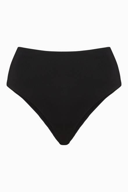 Shop Nike Orange High Waist Cheeky Bikini Bottoms for Women | Ounass Saudi